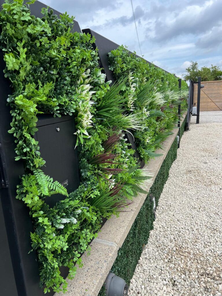 Buy Spring White Artificial Indoor and Outdoor Living Wall Panel