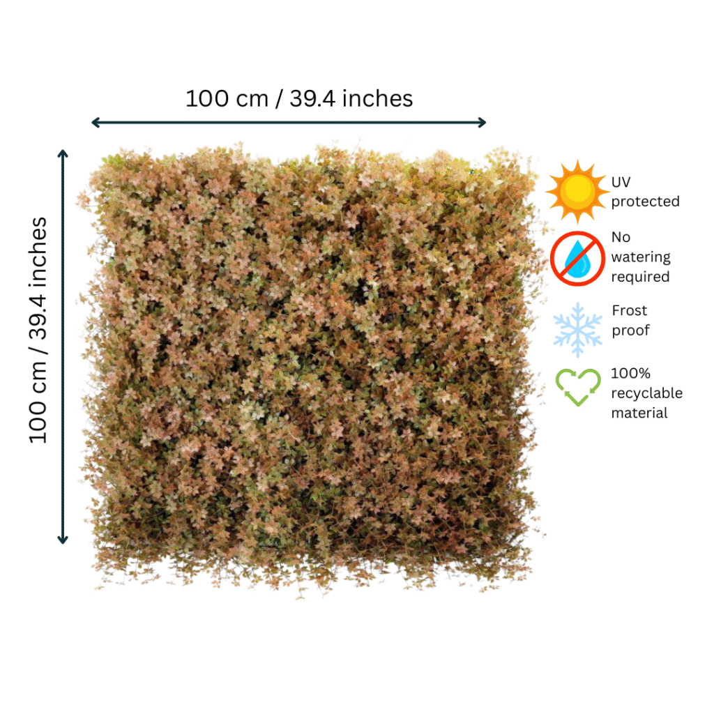 Buy Fall Seasonal Artificial Foliage Living Wall Panel